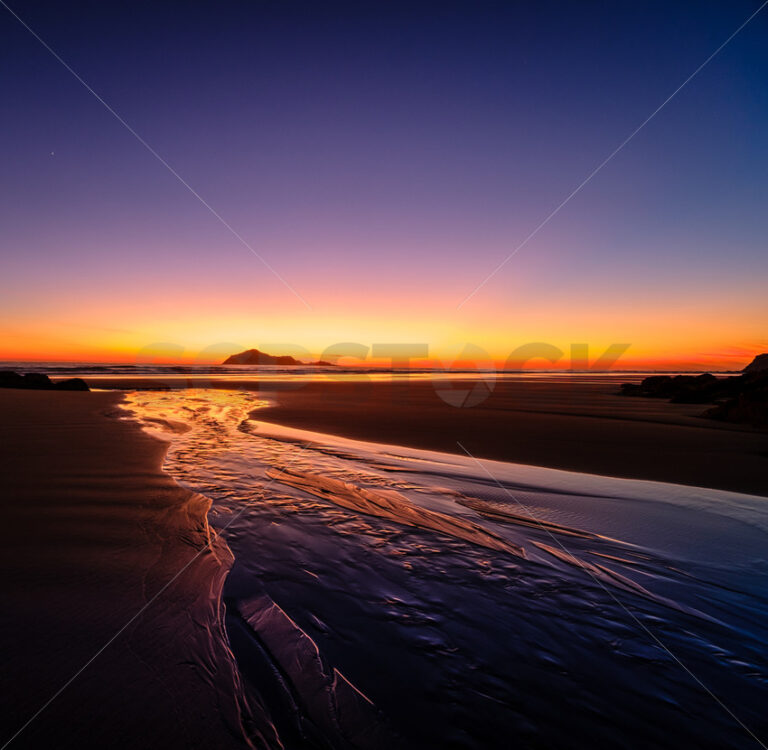 Waimarama Beach, Hawke's Bay, New Zealand - SCP Stock
